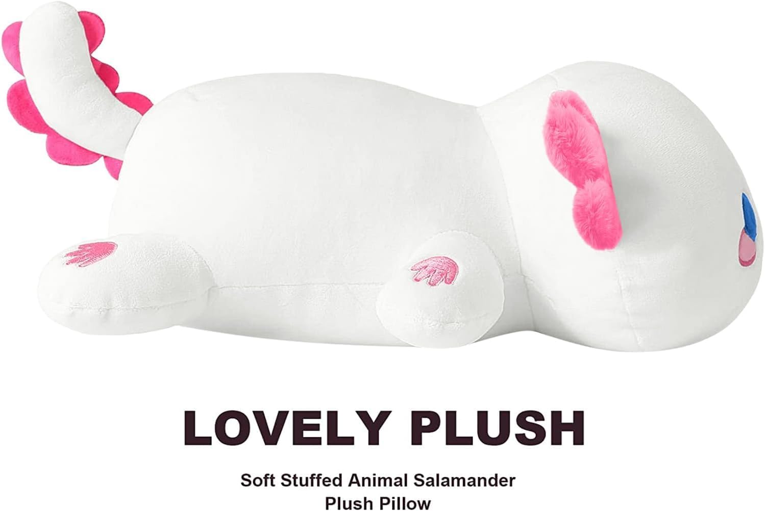 ONSO YOURS UROCZE PLUSZOWE ZWIERZĄTKO AXOLOTL KAWAII SALAMANDRA | Taniey.PL