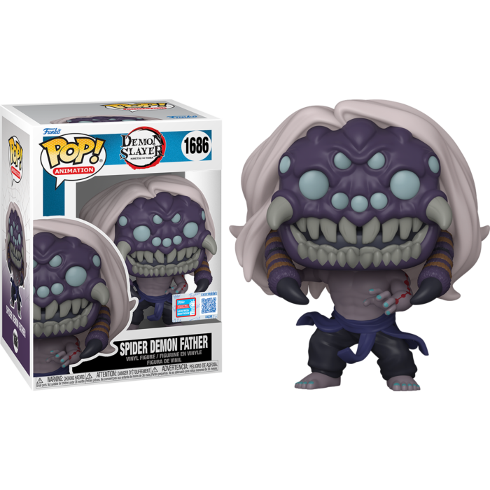 Funko POP Demon Slayer 1686 Spider Demon Father New York Comic Con 2024 ...