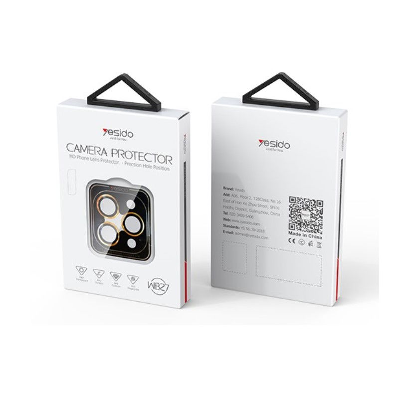 Yesido Lens Protector WB27 iPhone 15 Pro 15 Pro Max BLACK / CZARNY ...