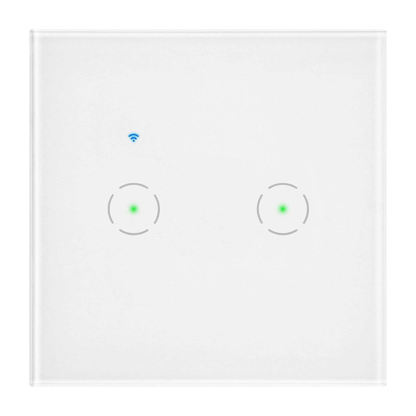 W??cznik podtynkowy podw?jny Wi-Fi Tuya Smart Home, bia?y | Taniey.PL