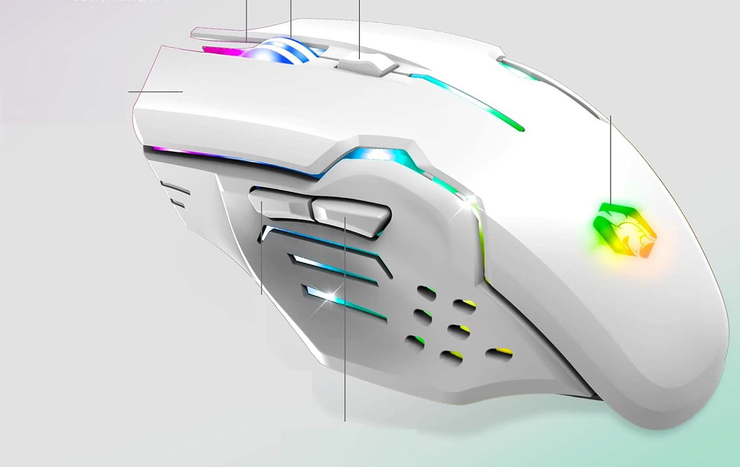 Empire Gaming - Armor RF800 Bezprzewodowa mysz klawiatura podkładka AZERTY | Taniey.PL