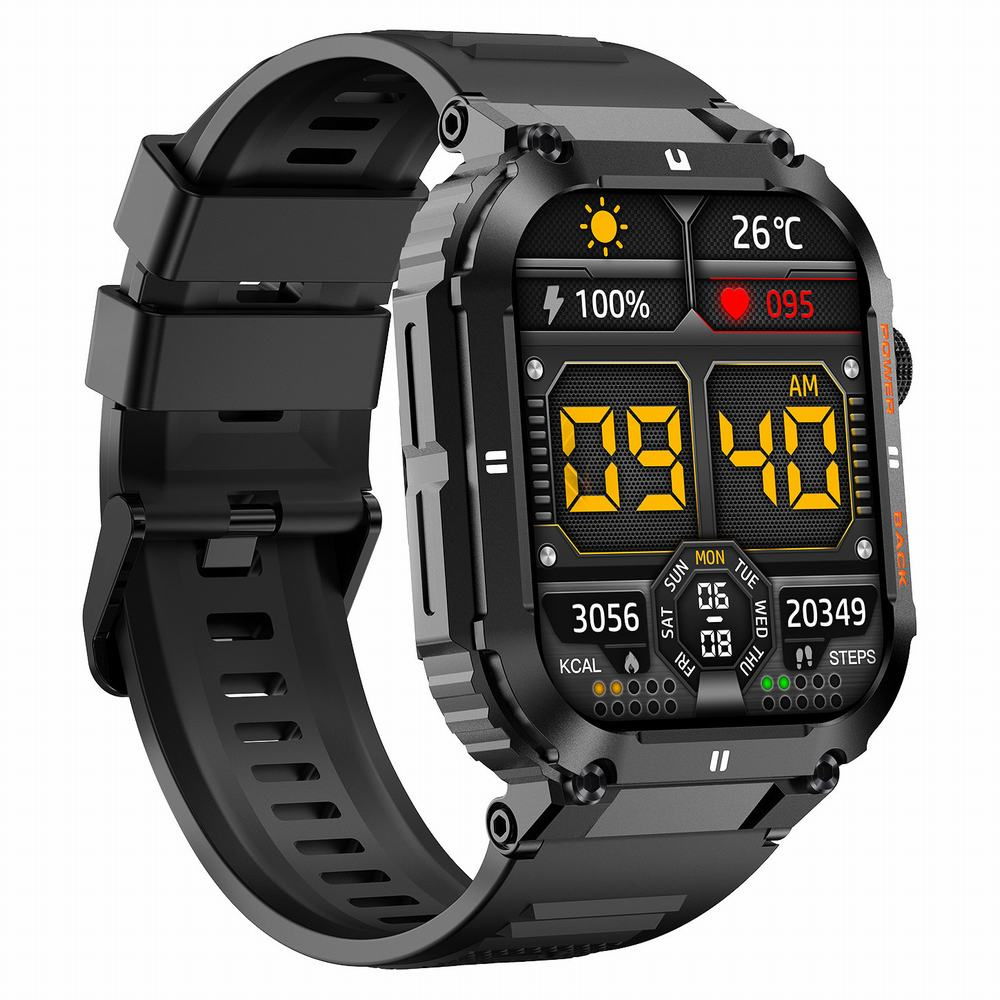 smartwatch męski gravity gt6-1 - wykonywanie połączeń, monitor snu ...
