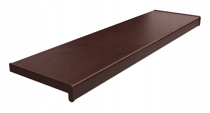 PARAPET PCV KOMOROWY MAHOŃ głębokość 50 cm | Taniey.PL