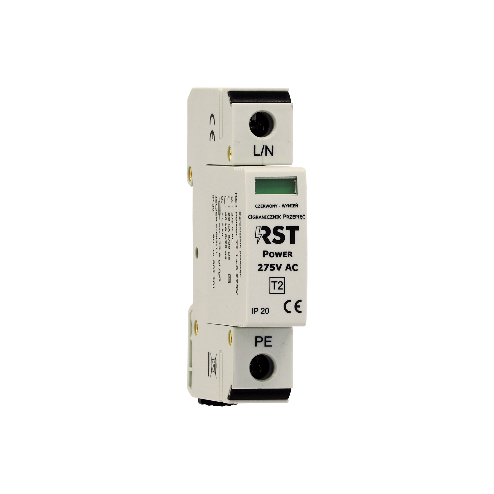 Ogranicznik przepięć RST Power T2 1+0 275V AC | Taniey.PL