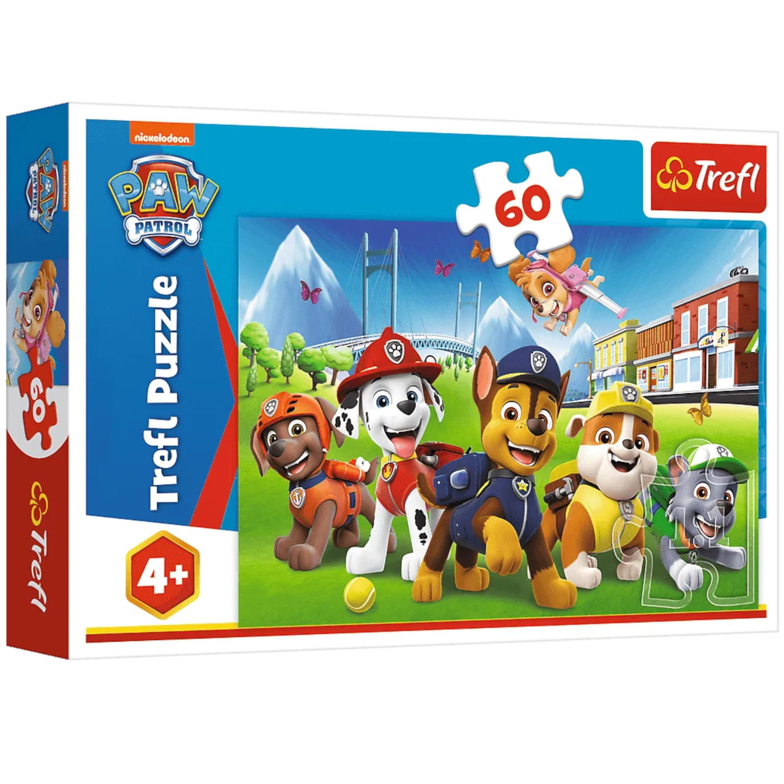 Puzzle Trefl Psi Patrol 60 elementów. Na polanie 17375 | Taniey.PL